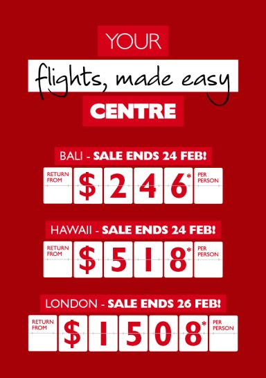 Travel Sale - Special Deals on Flights, Holidays, Cruises and More ...
