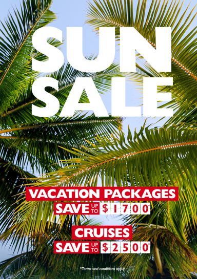Travel Sale - Special Deals on Flights, Vacations, Cruises and More ...