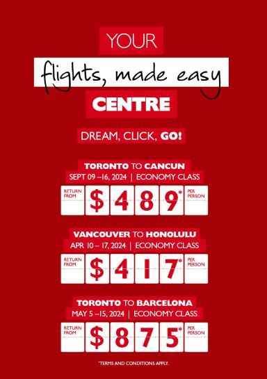Travel Sale - Special Deals on Flights, Vacations, Cruises and More ...