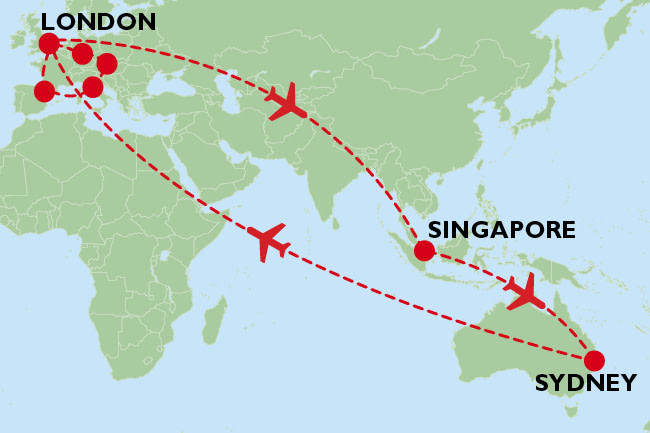 Cheap Multi-City Flights from Australia | Flight Centre AU