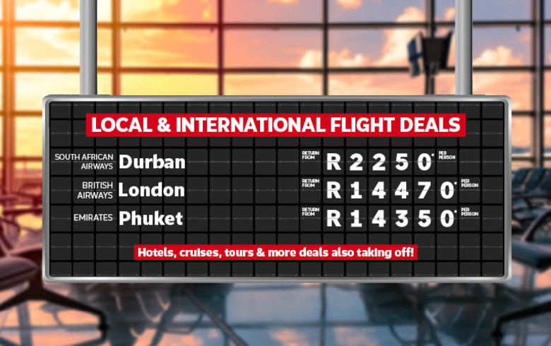 Affordable Local & International Flight Deals | Flight Centre South Africa