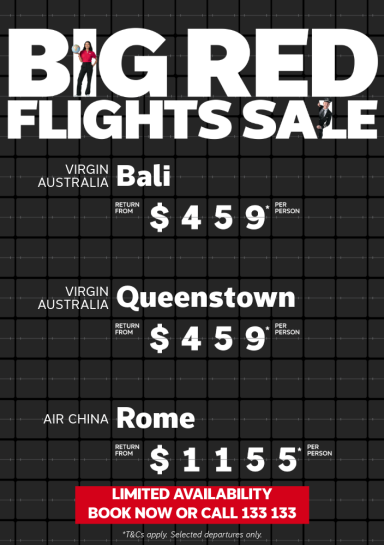 Flight Centre Travel Deals - Cheap Flights, Holidays, Cruises and More