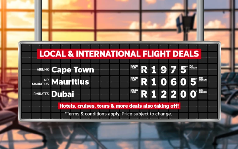 Affordable Local & International Flight Deals