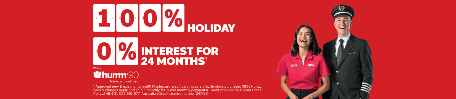 24 Months Interest Free Offer | Flight Centre