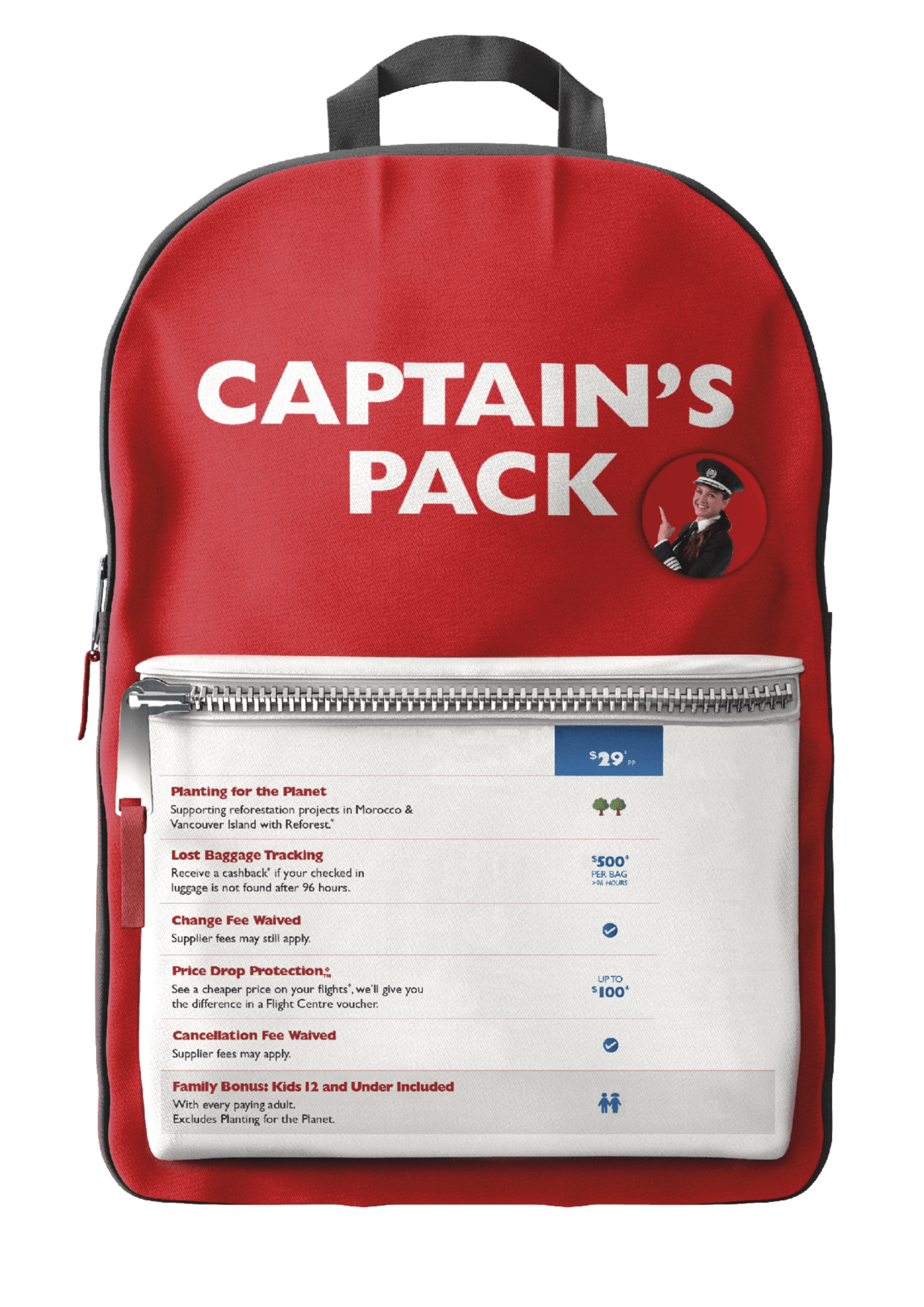 Captains Pack | Flight Centre
